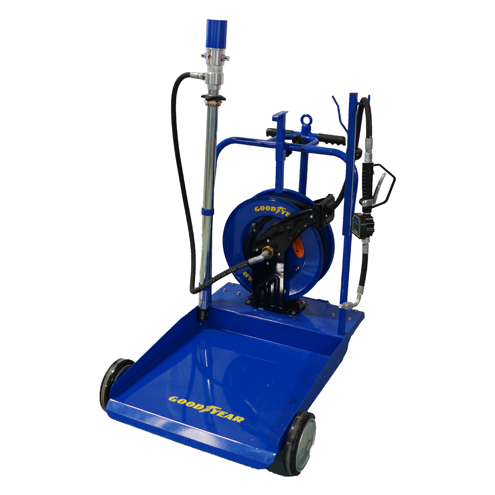 Goodyear 3:1 Mobile oil pump with hose reel kit 1700233G